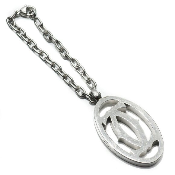 Cartier | Accessories | Cartier 2c Motif Metal Keychain | Poshmark